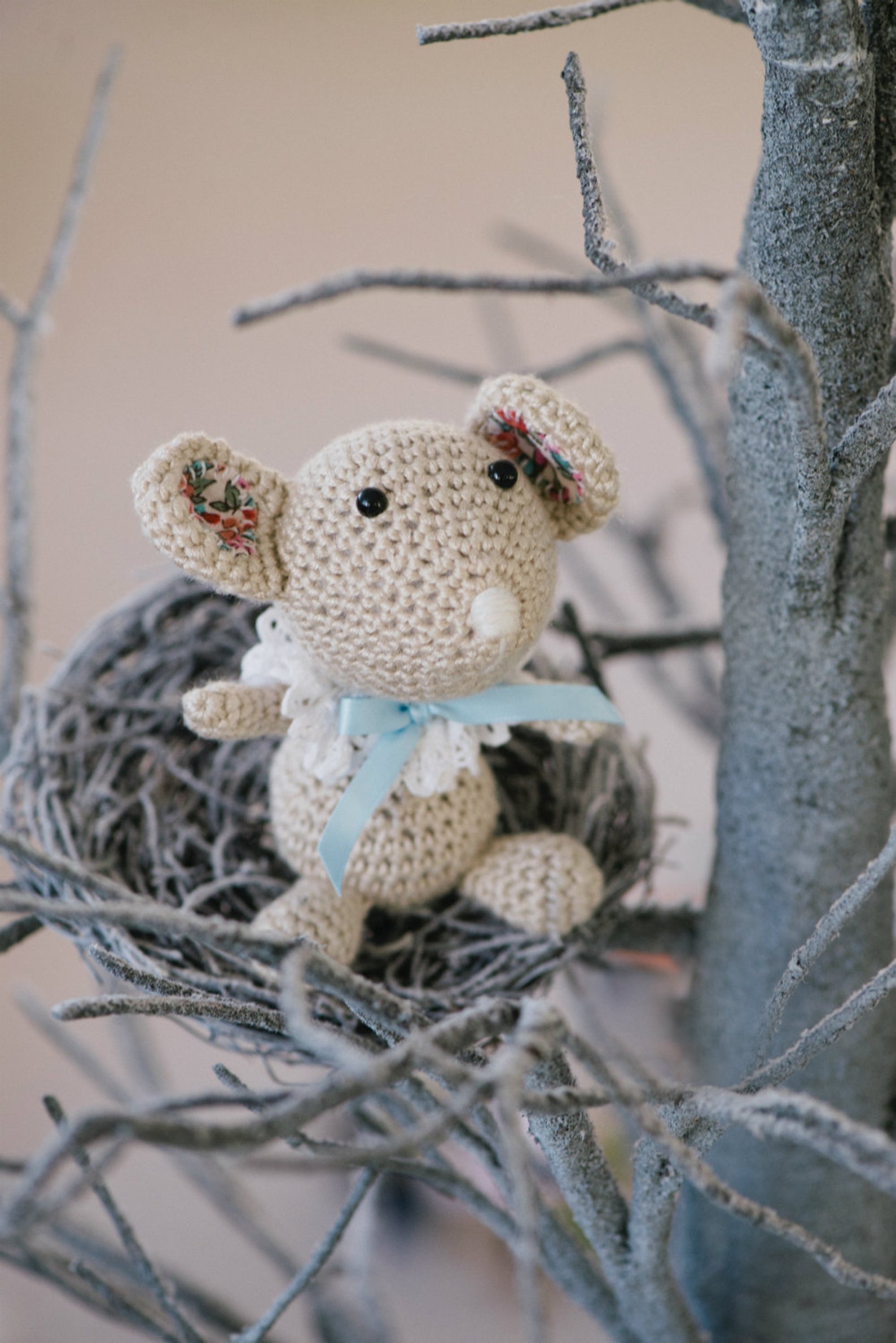 PATTERN Silky Spring Mouse Amigurumi Pattern Crochet - Etsy
