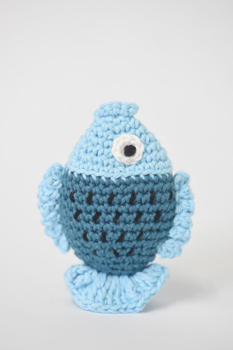 Colorful Amigurumi Fish - Crochet Pattern for a Baby Mobile or Sea Toy ...