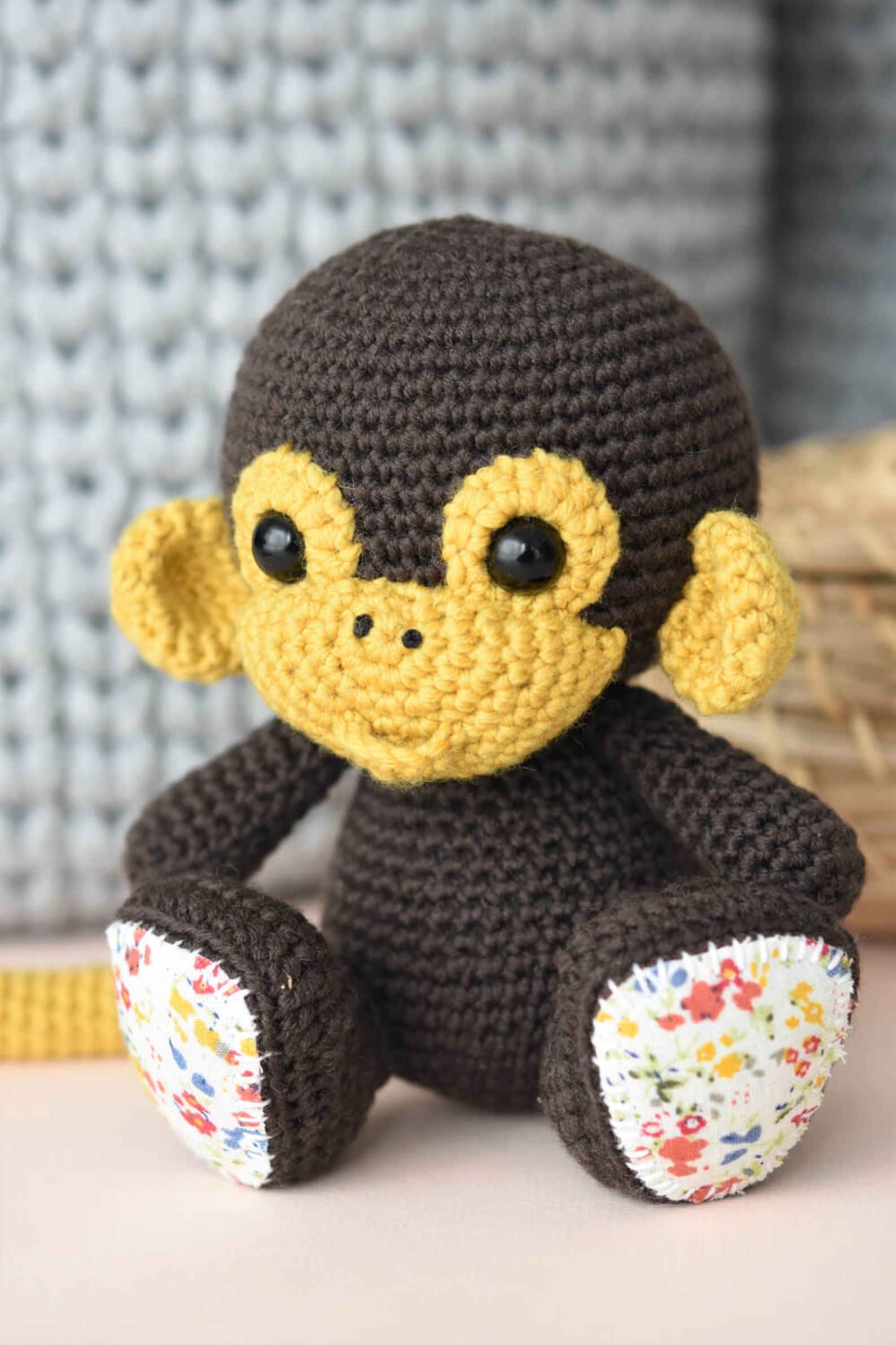 Amigurumi Pattern Mambo the Monkey Crochet Monkey - Etsy