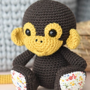 Amigurumi Pattern Mambo the Monkey Crochet Monkey - Etsy