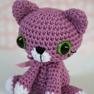 PATTERN - Little Kitty - Crochet Cat Pattern, Amigurumi Pattern, Small ...