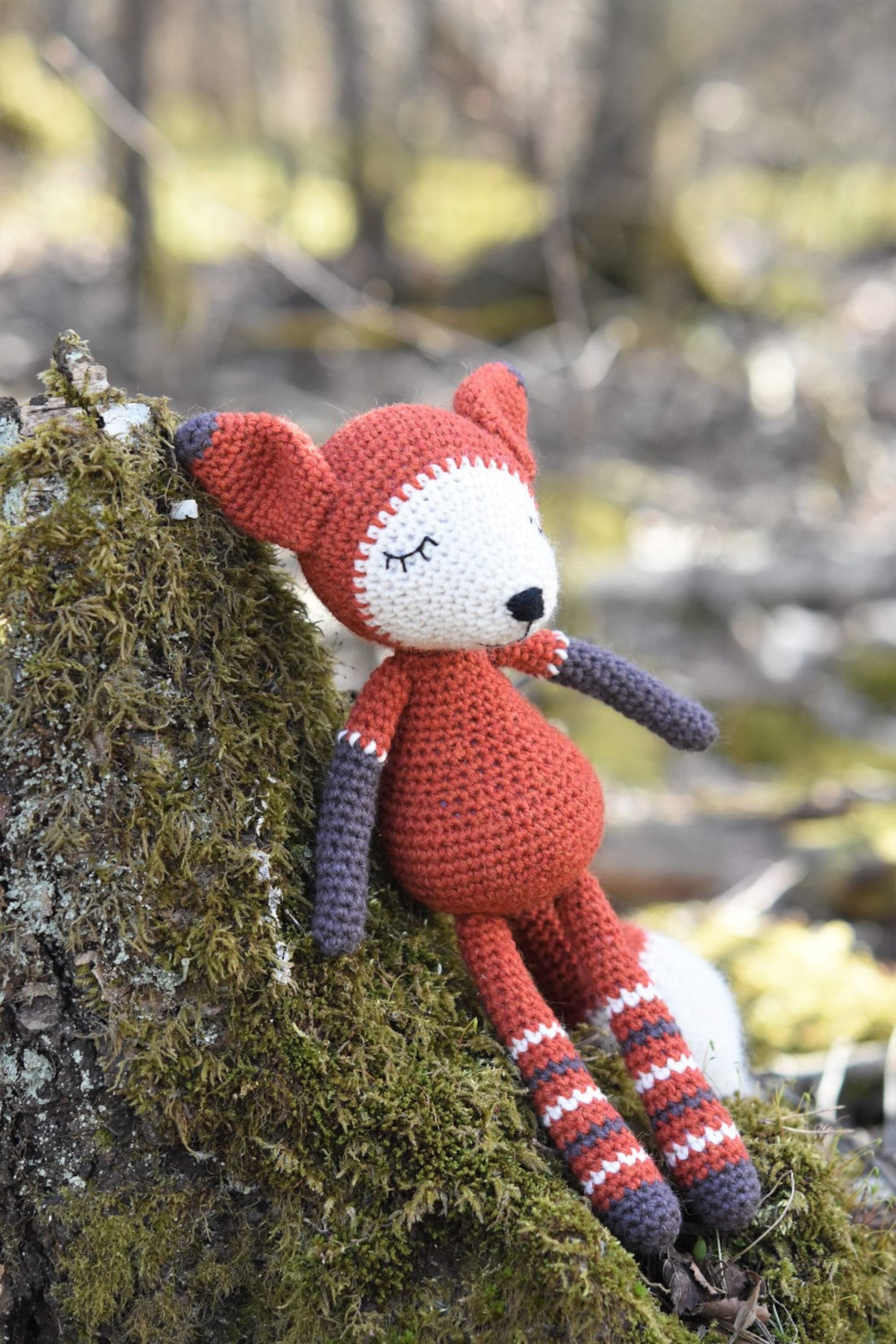 Amigurumi Pattern Mystique the Fox Crochet Fox Pattern | Etsy