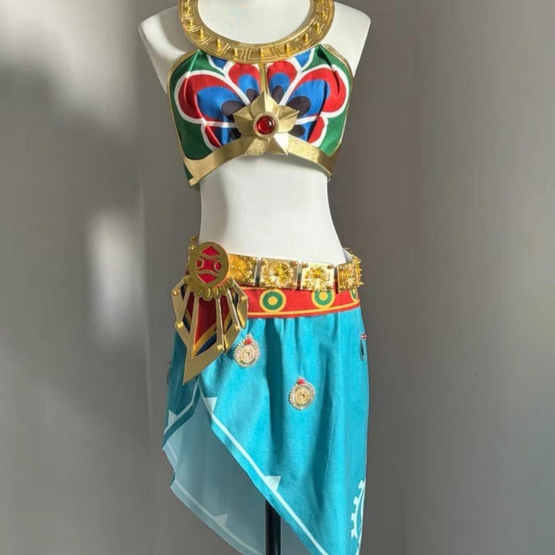 Zelda: Breath of the Wild Link Gerudo Cosplay Costume - Etsy