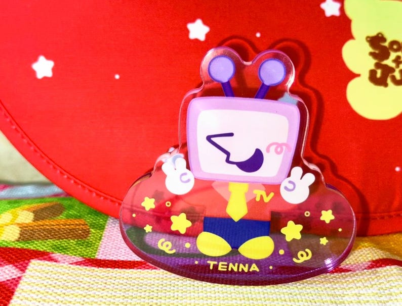 PREORDER Deltarune Tenna Acrylic Standee,deltarune Acrylic Charms,mr ...