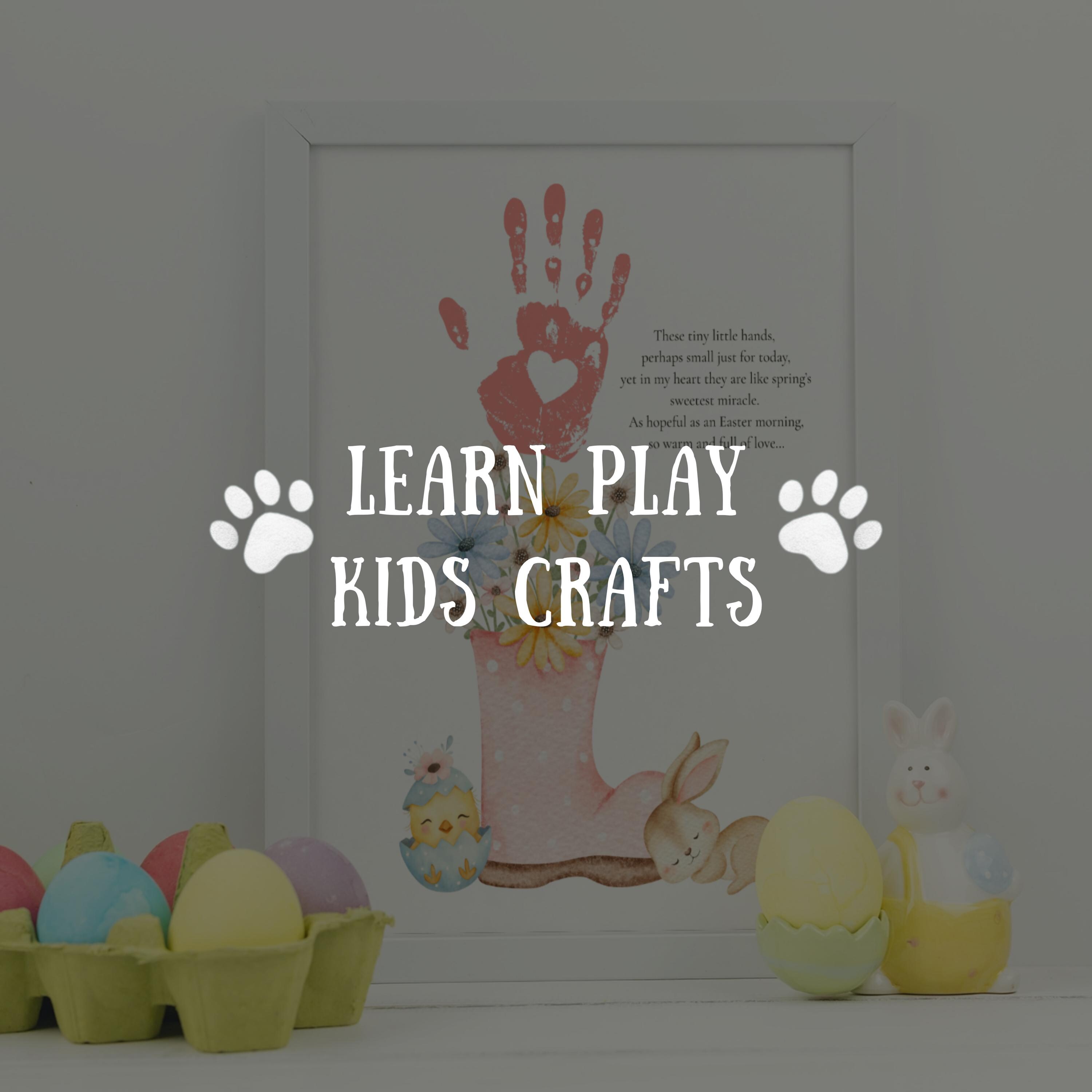 Easter Handprint Poem Printable, Spring Baby Handprint Art With Chick ...