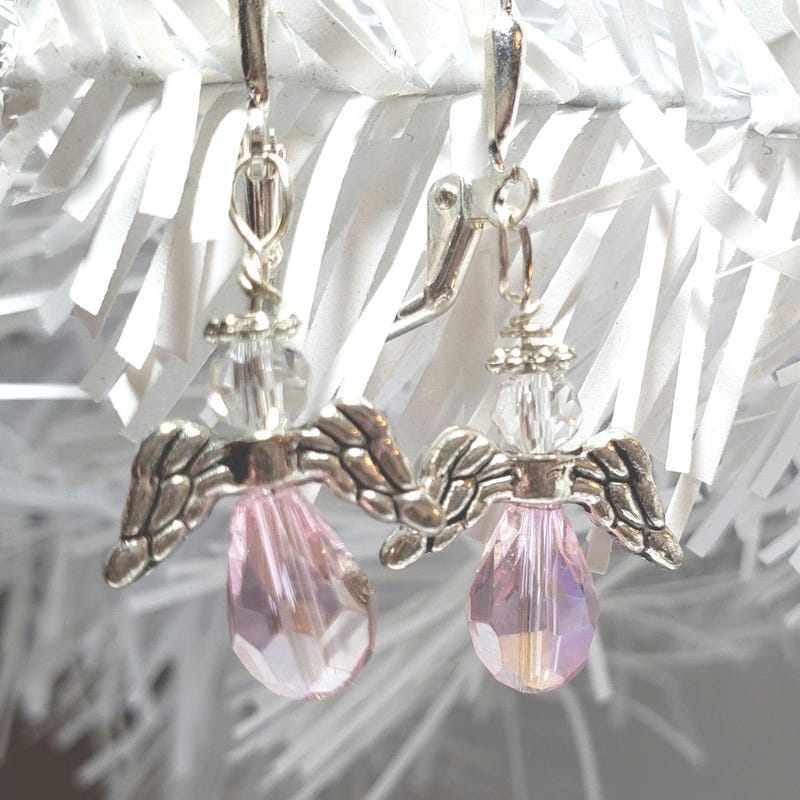 Angel Earrings - Etsy