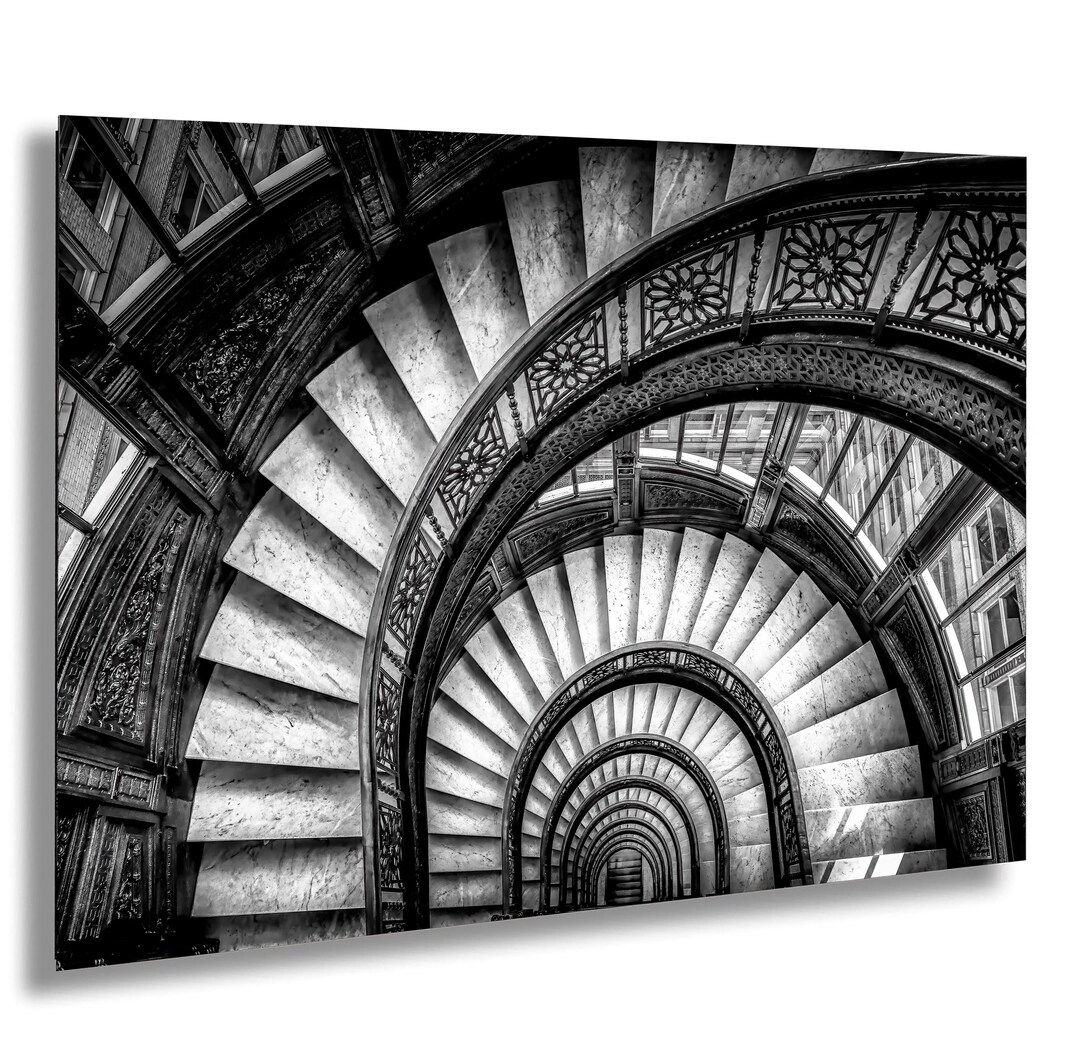 Rookery Building Staircase Print: Chicago Architecture Photography - Etsy