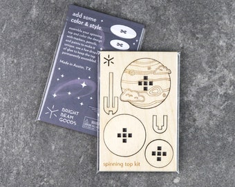 Circus Spinning Top Kit | Etsy