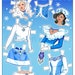 Snow Queen Paper Doll - Etsy
