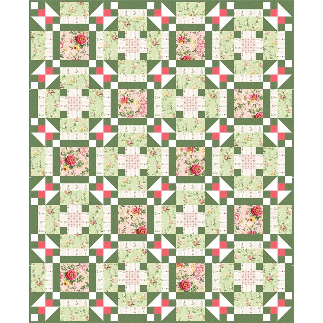 Gardens of Charlotte Quilt Pattern BS2-427 - Paper Pattern - Etsy