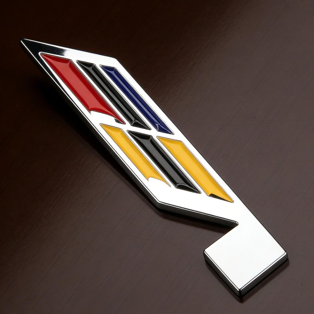 V Performance Metal Car Emblem Sticker | Exterior Auto Badge Decor ...