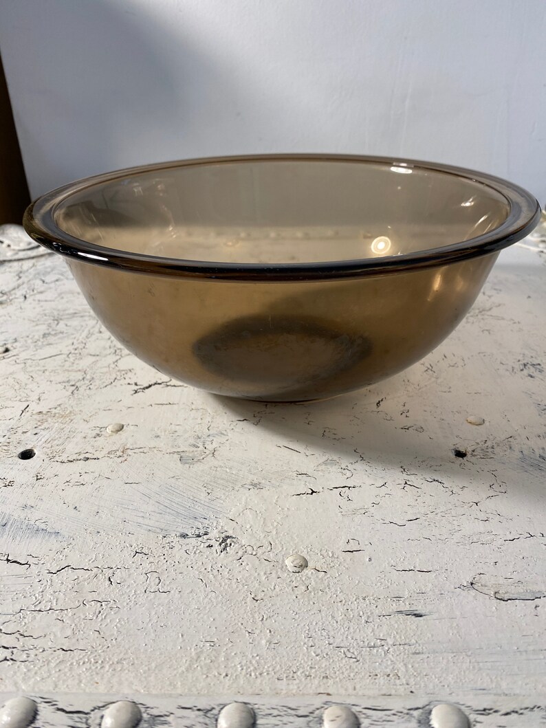 Amber Pyrex 325 2.5 Quart/2.5 Liter Nesting Mixing Bowl - Etsy