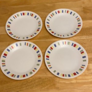 4 NWT Corelle Memphis 6.75 Bread Plates - Etsy