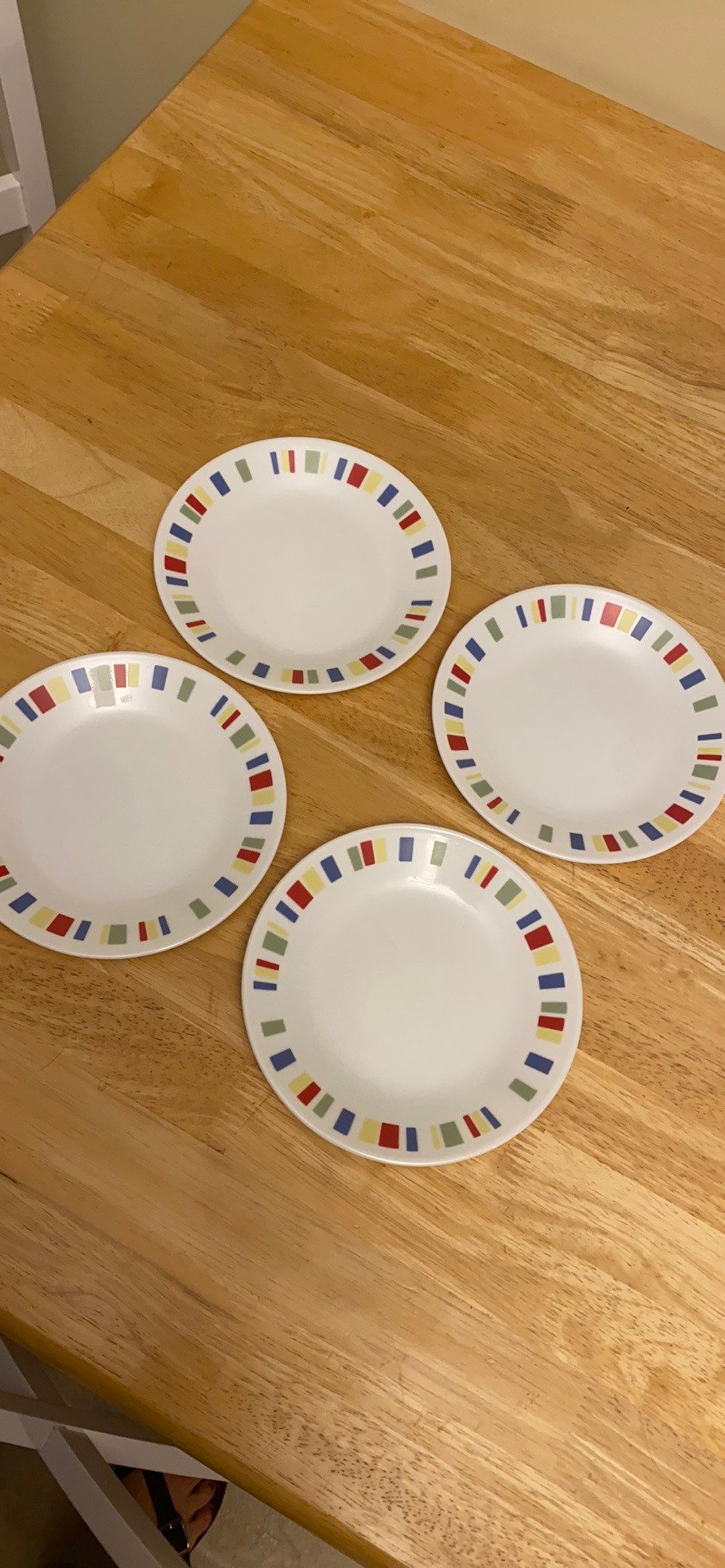 4 NWT Corelle Memphis 6.75 Bread Plates - Etsy
