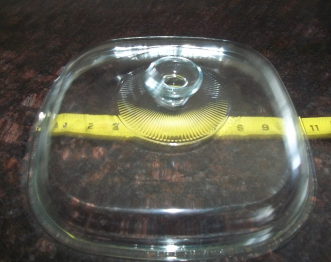 Corningware Lid, P-9-C, Square Lid, Replacement Lid, Corning Ware ...