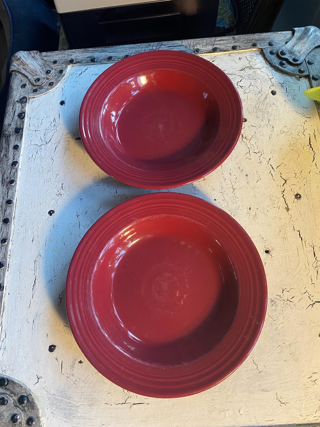 2 Fiesta Wear Claret 15 Oz Rimmed Bowls - Etsy