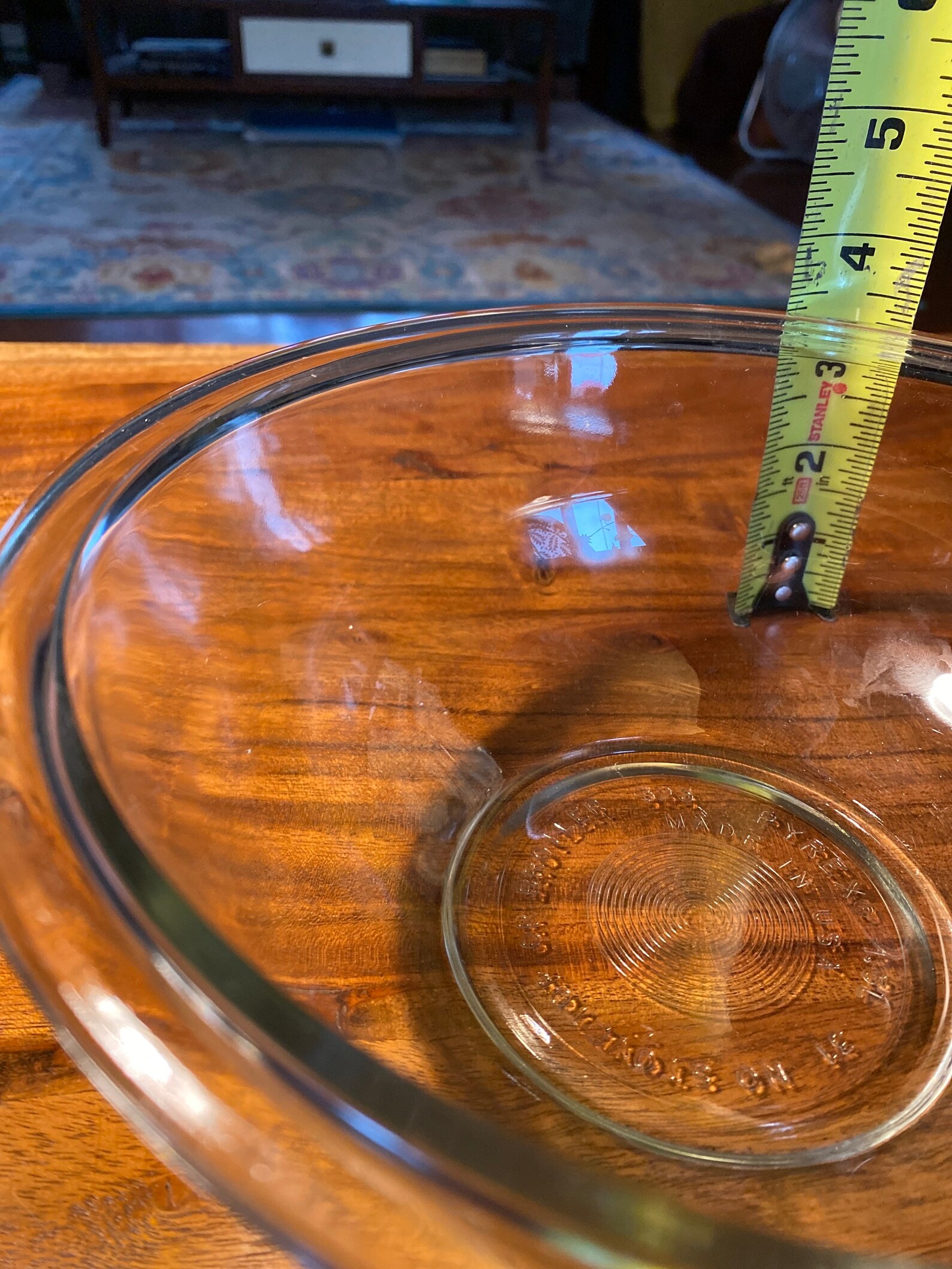 Clear Pyrex # 322, 1quart/1liter Mixing Bowl - Etsy