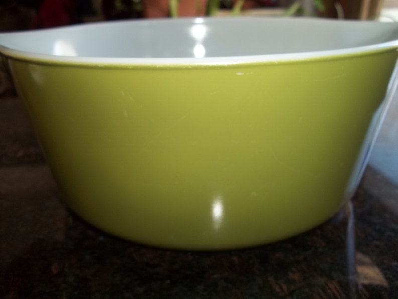 Green Verde, Pyrex #475-B, 2.5 Quart, Vintage, Casserole Dish, Baking ...