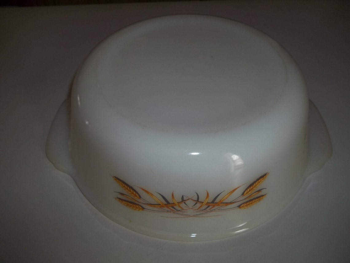 Fire King Oven Ware Wheat 1 1/2 Quart Casserole Dish - Etsy