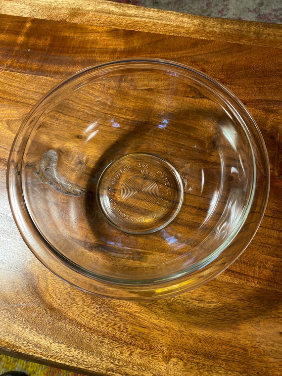 Clear Pyrex 322 1quart/1liter Mixing Bowl - Etsy