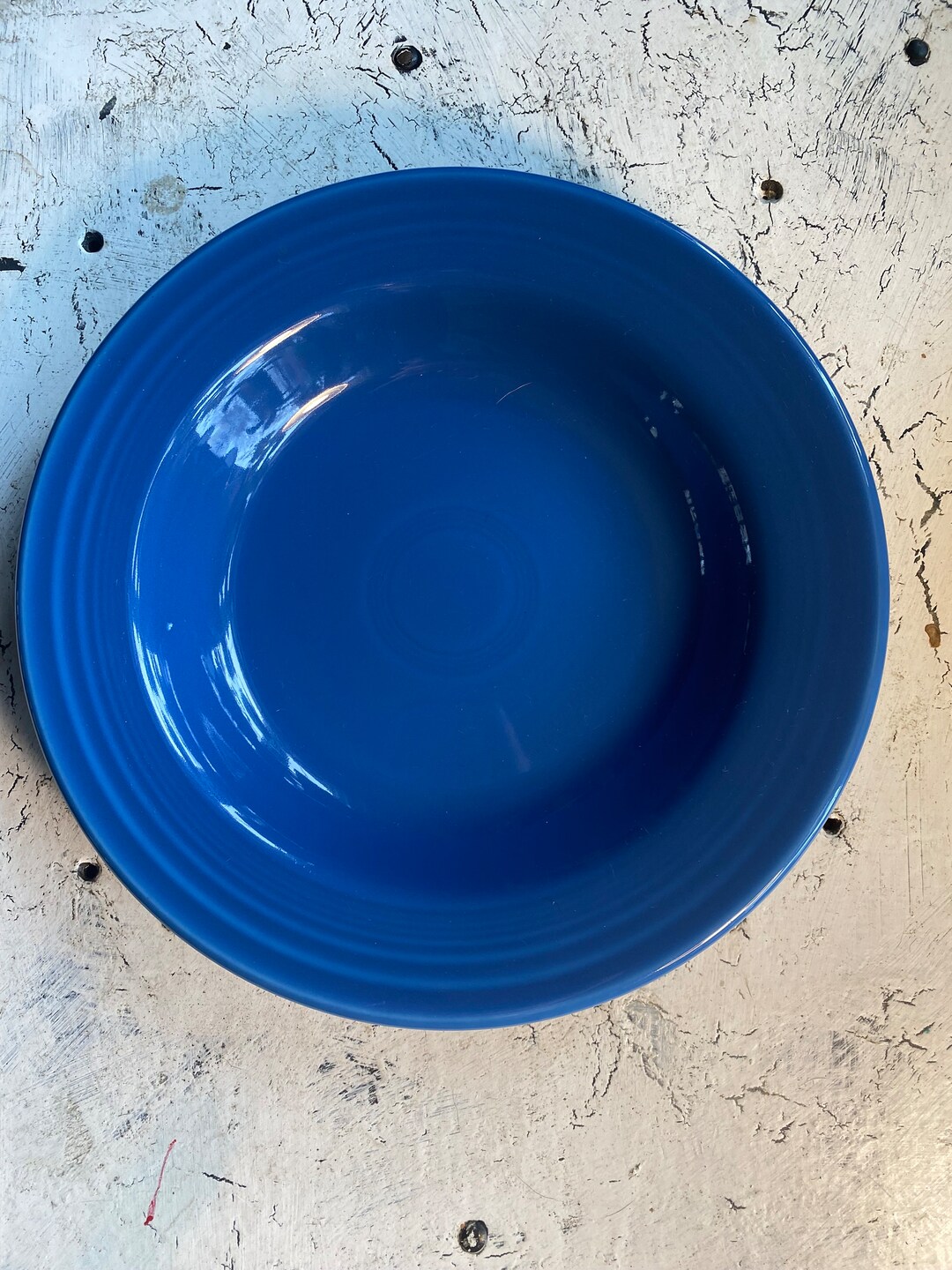 1 Fiesta Wear Lapis Rimmed Bowl - Etsy