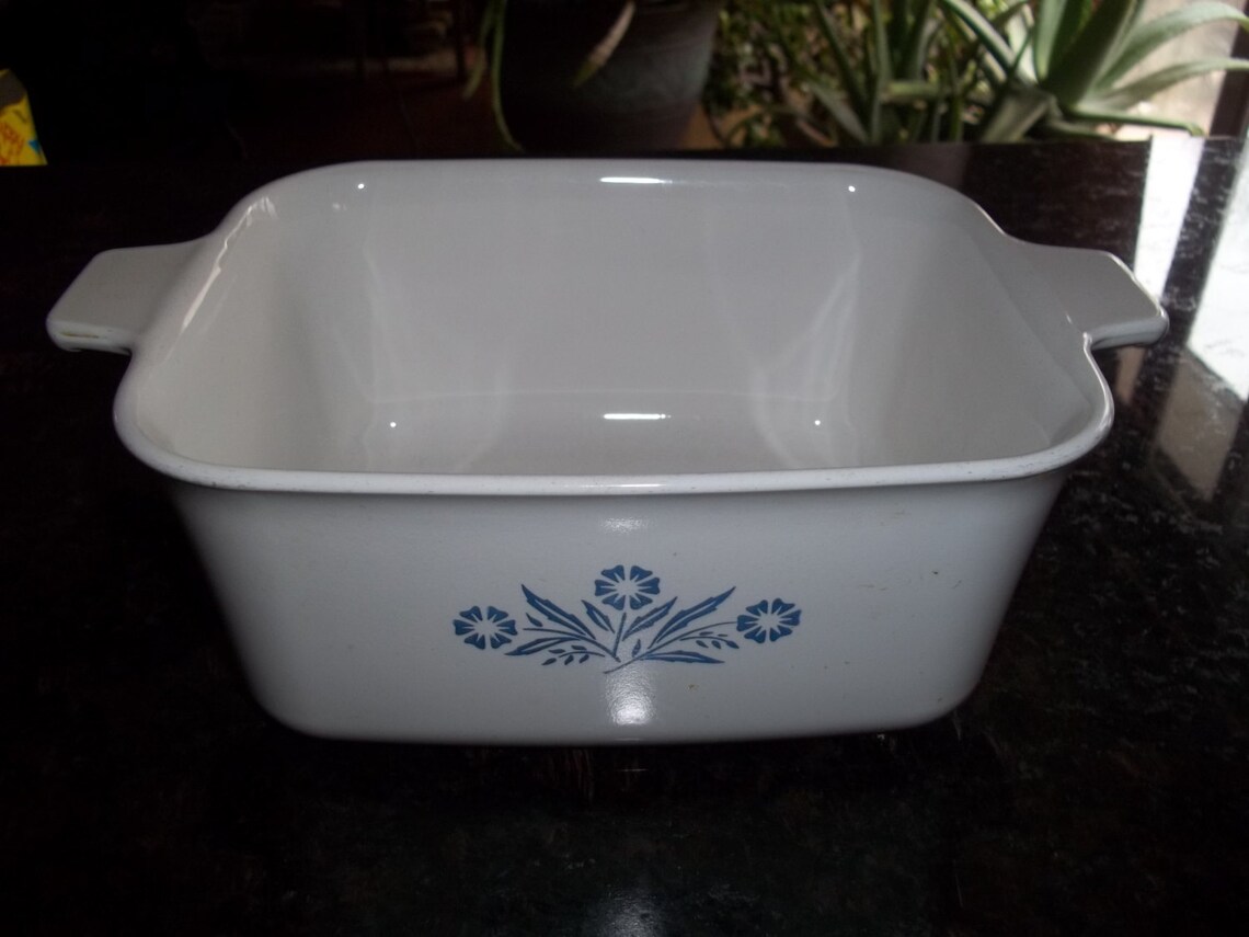 1 Corning Ware Pan P-4-B Rectangular , Corn Flower - Etsy