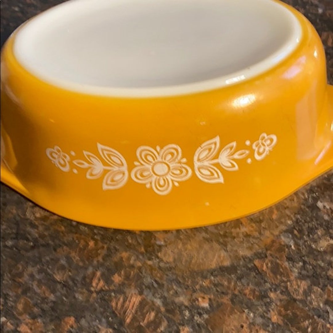 Pyrex 043 1 1/2 Quart Golden Butterfly Casserole/serving Dish - Etsy
