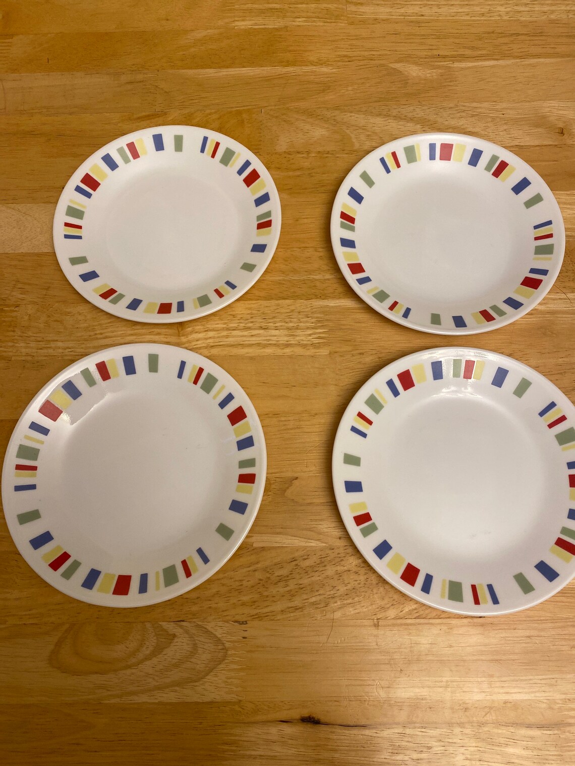 4 NWT Corelle Memphis 6.75 Bread Plates - Etsy