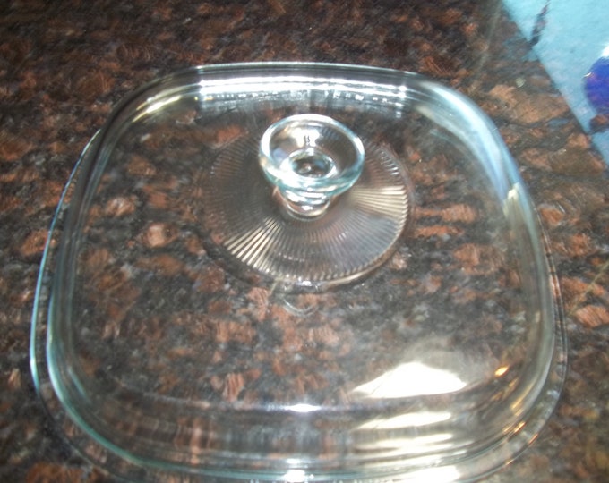 Corningware Lid, P-9-C, Square Lid, Replacement Lid, Corning Ware ...