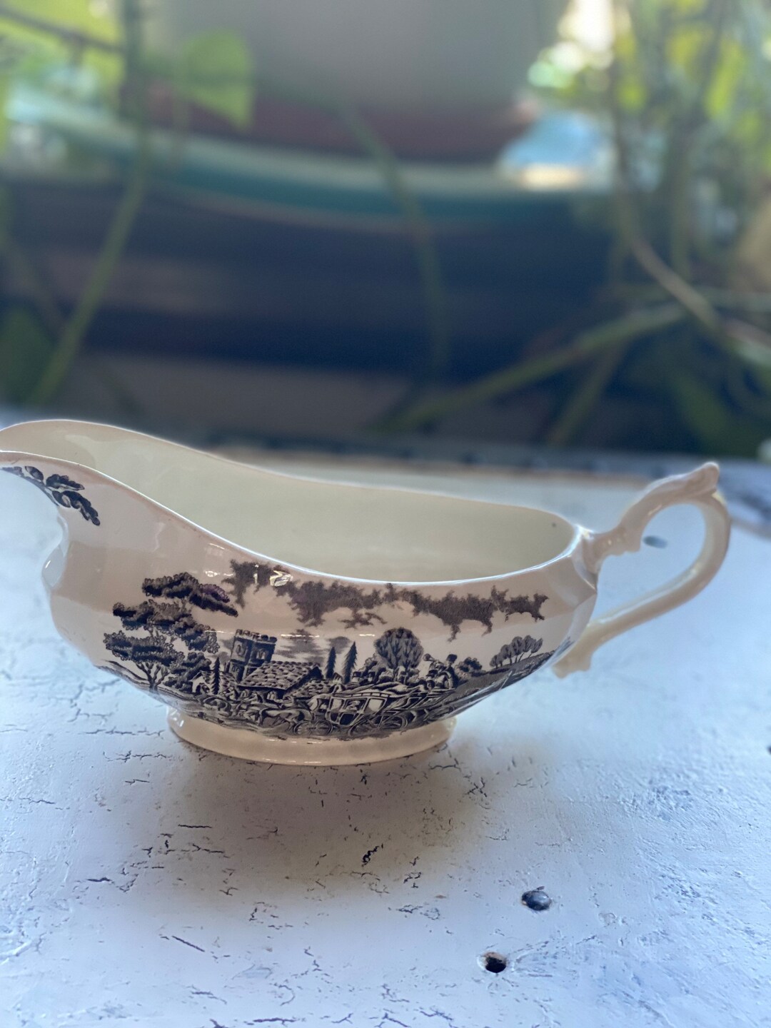 1 Myott Royal Mail Brown Gray Boat - Etsy