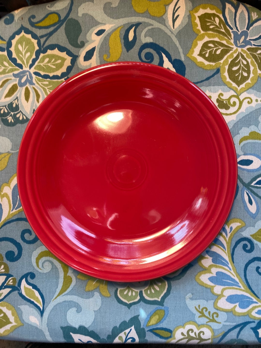 1 Fiesta Wear Red / Scarlet 10.50” Dinner Plates - Etsy