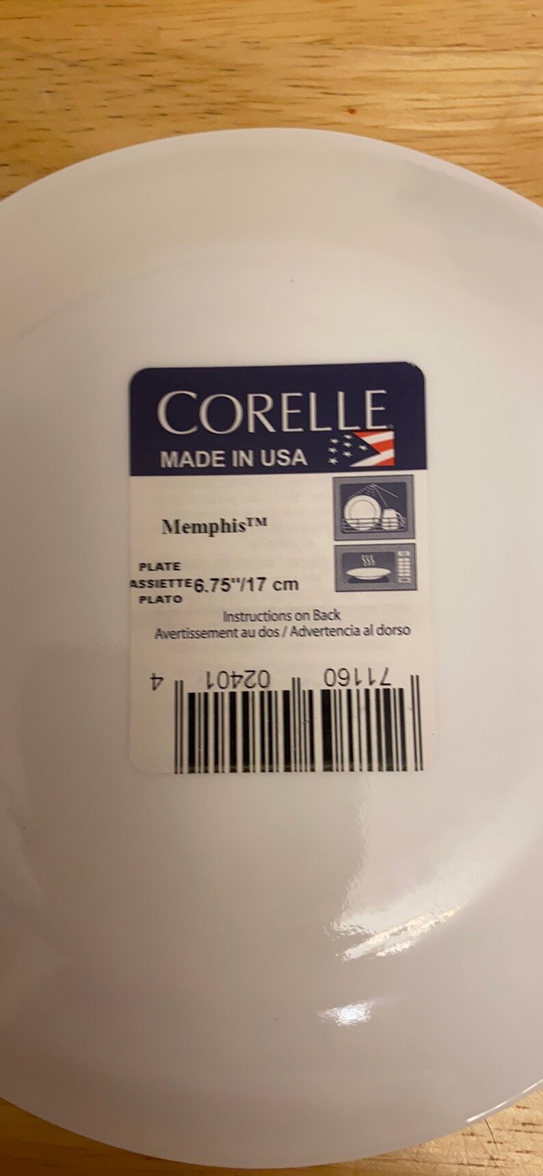 4 NWT Corelle Memphis 6.75 Bread Plates - Etsy