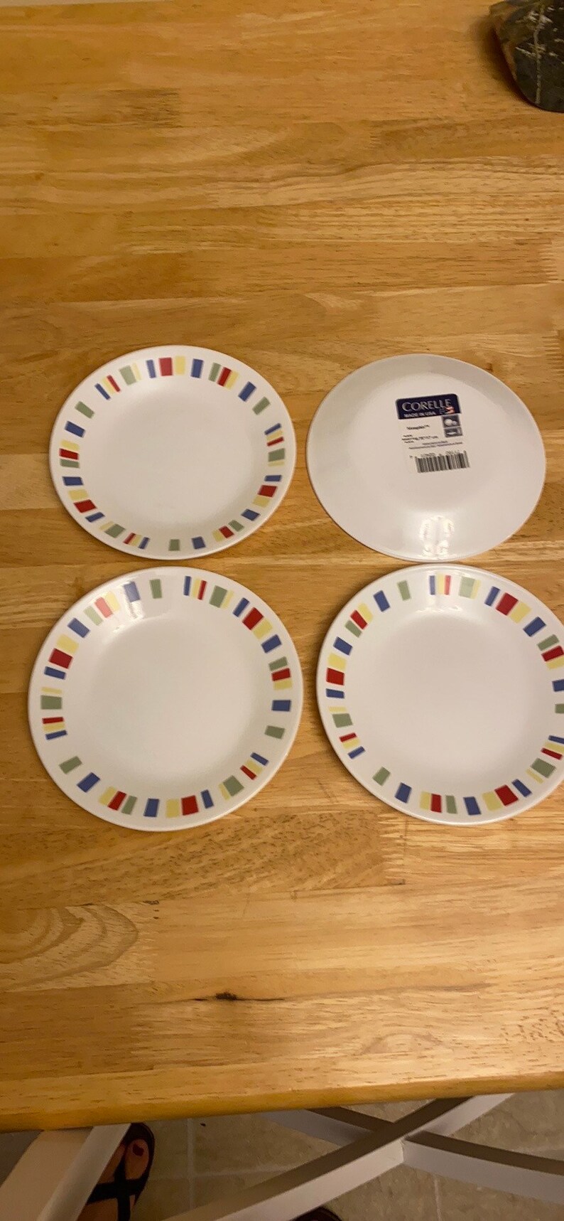 4 NWT Corelle Memphis 6.75 Bread Plates - Etsy