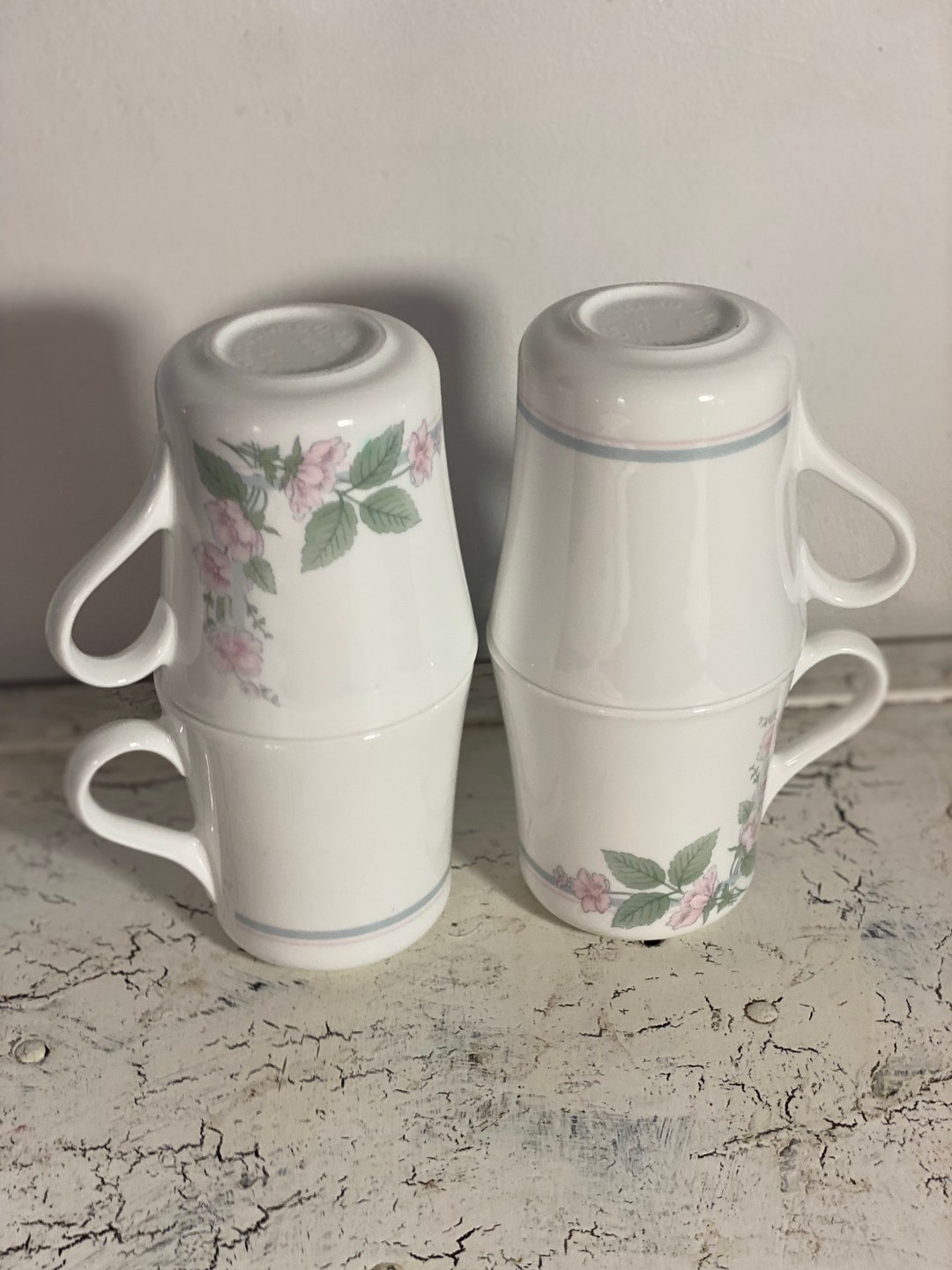 Set of 4 Veranda 10 Oz Corelle Cups/mugs - Etsy