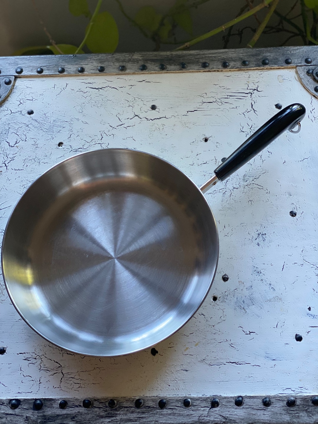 9" Fry Pan Revere Ware , Stainless Steel - Etsy