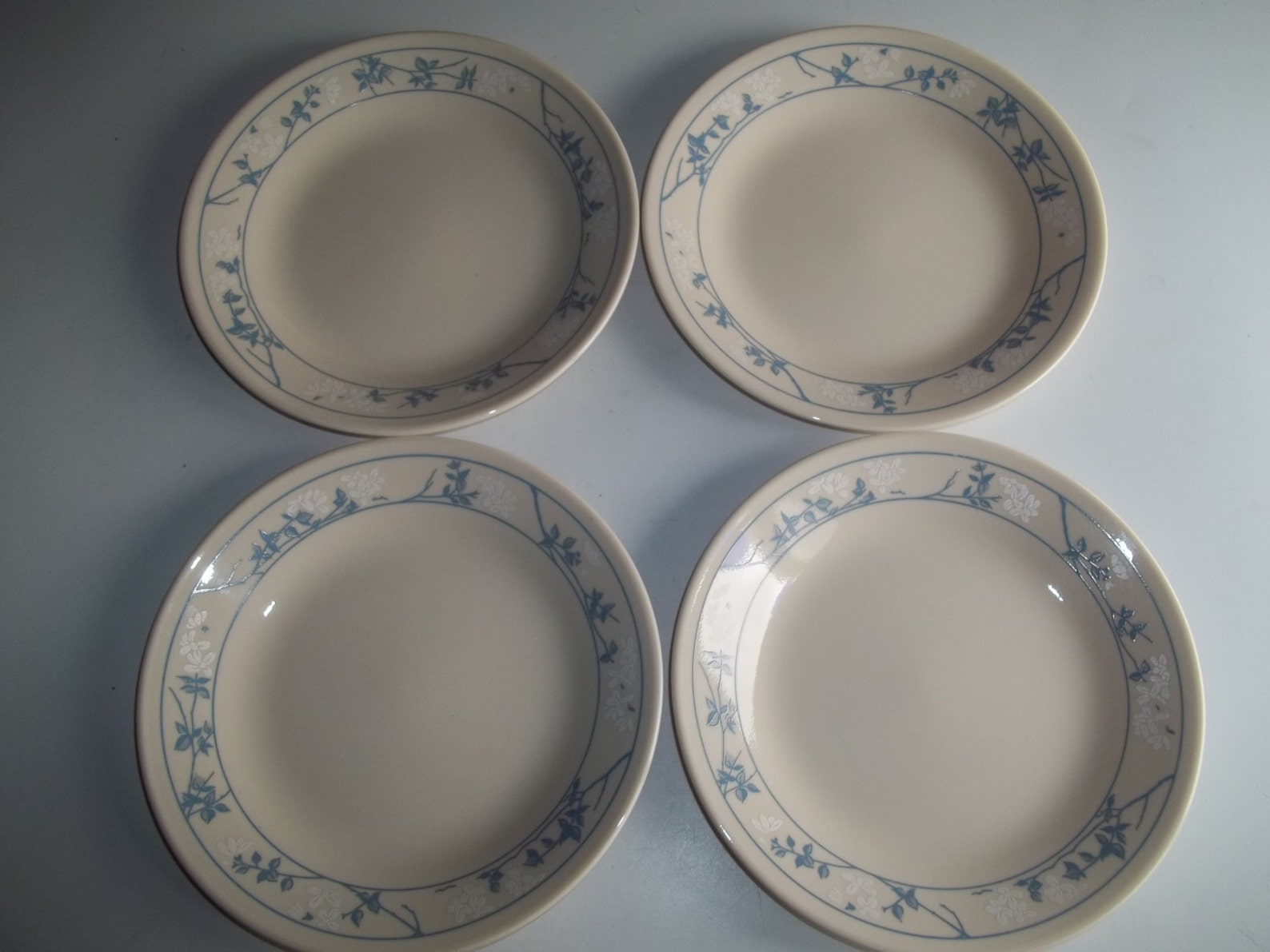 4 Corelle First of Spring Dinner Plates Made in the USA - Etsy