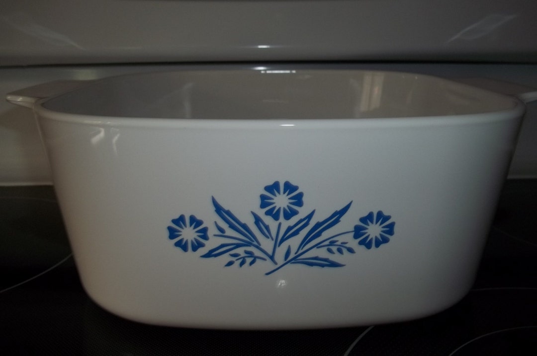 1 Corning Ware A-5-B 5 Quart Cornflower Baking Dish - Etsy