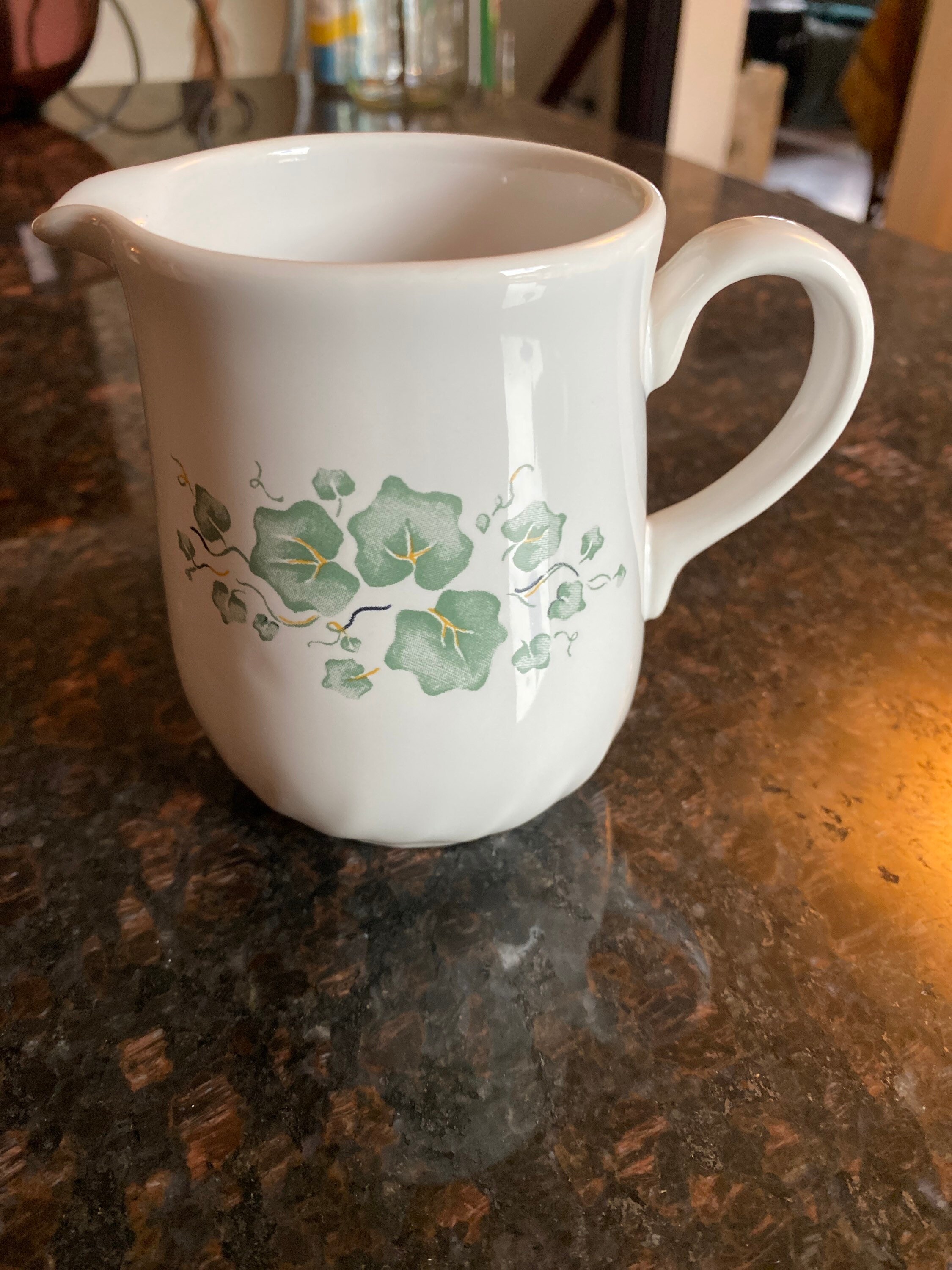 Corelle Coordinates Callaway AKA Ivy Tall Creamer, Matches Corelle ...