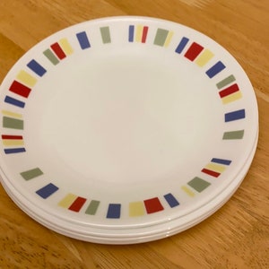4 NWT Corelle Memphis 6.75 Bread Plates - Etsy