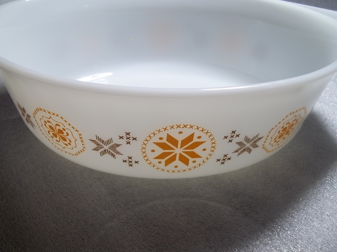 Pyrex 043 1 1/2 Quart Town and Country Casserole/serving Dish | Etsy