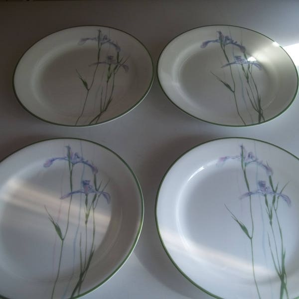 Iris Plates - Etsy