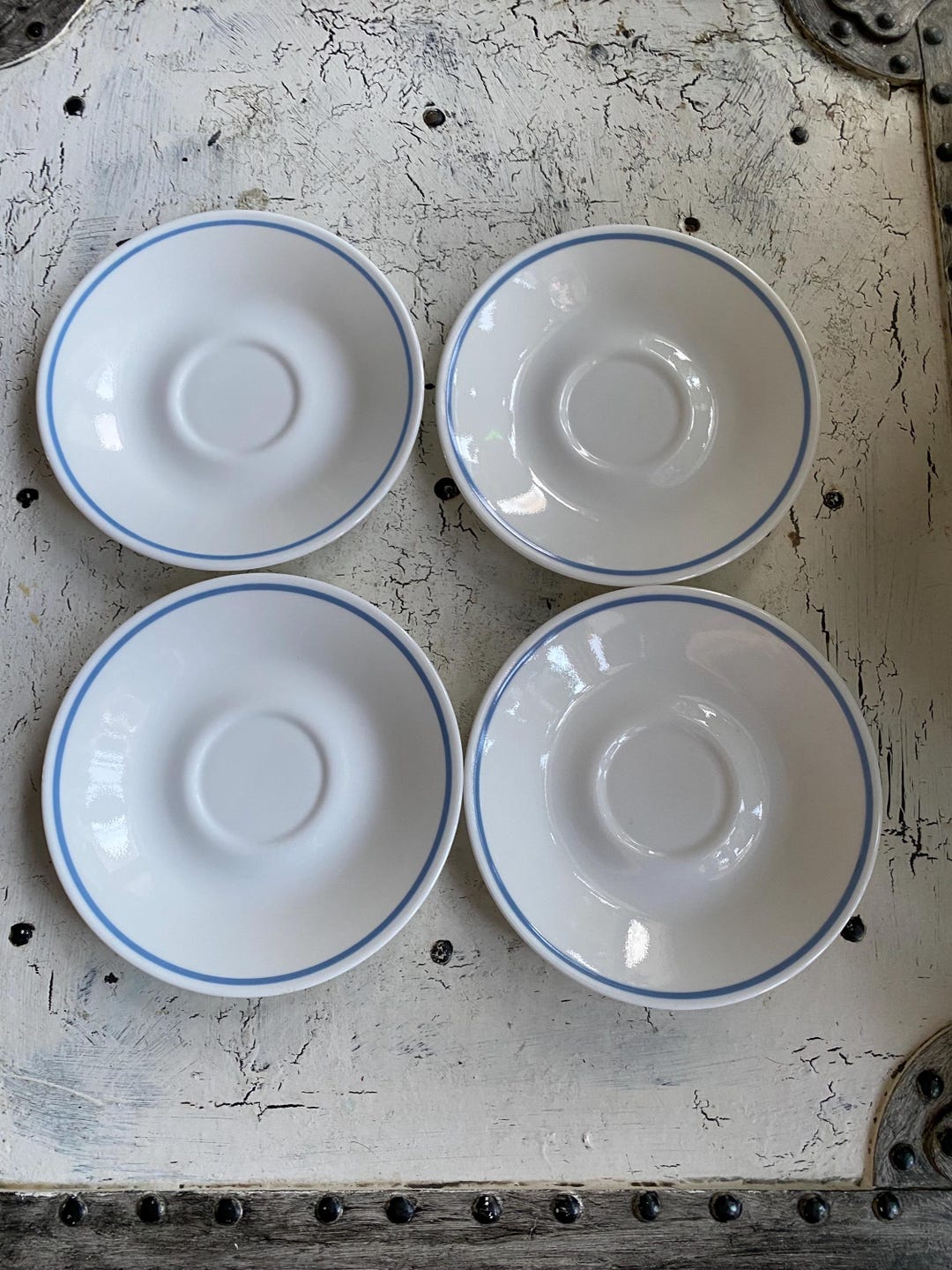 4 Corelle Sunsations Saucers, Made in the USA - Etsy