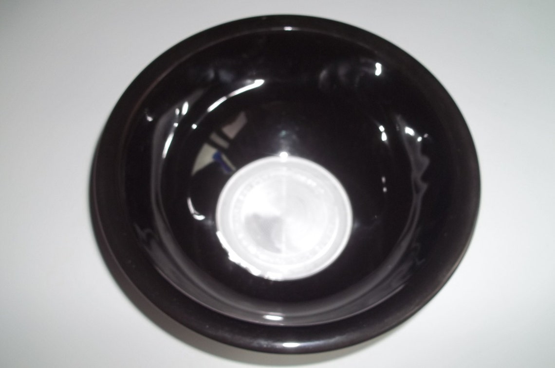 Black With Clear Glass Bottom Pyrex 323 1 1/2 Quart/ 1 1/2 - Etsy