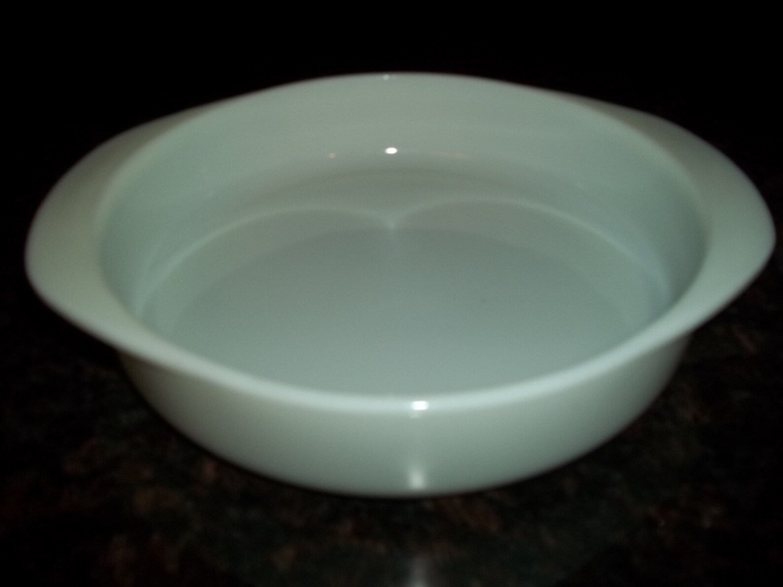 Pyrex #221 Milk White Cake Pan, With Handles - Etsy