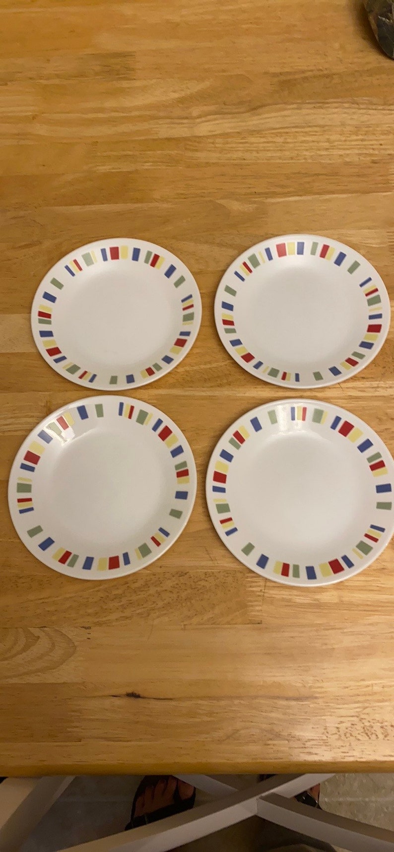 4 NWT Corelle Memphis 6.75 Bread Plates - Etsy