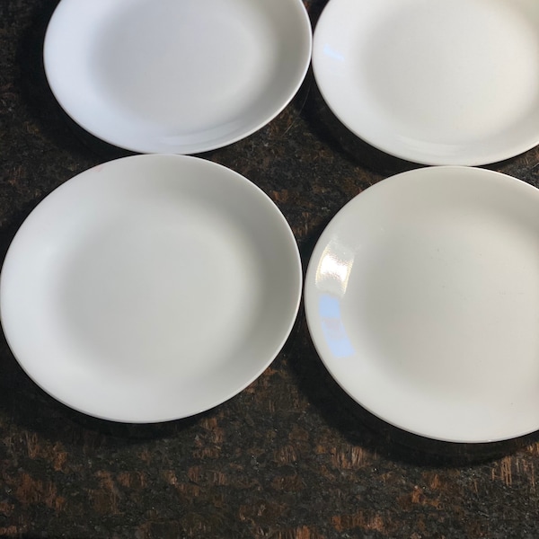 White Salad Plates - Etsy