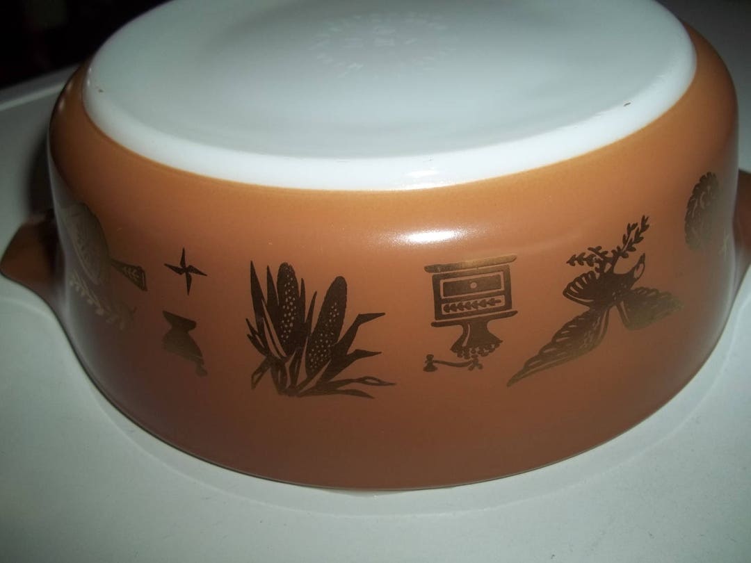 Americana Pyrex#471-b, 500ML 1 1/2pint, Vintage, Casserole Dish, Baking ...