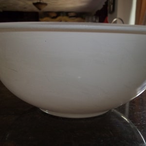 White With Clear Glass Bottom, Pyrex # 325, 2.5 Quart/ Liter Nesting ...