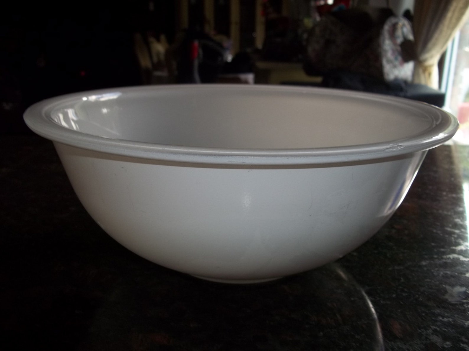 White With Clear Glass Bottom Pyrex 325 2.5 Quart/ Liter - Etsy