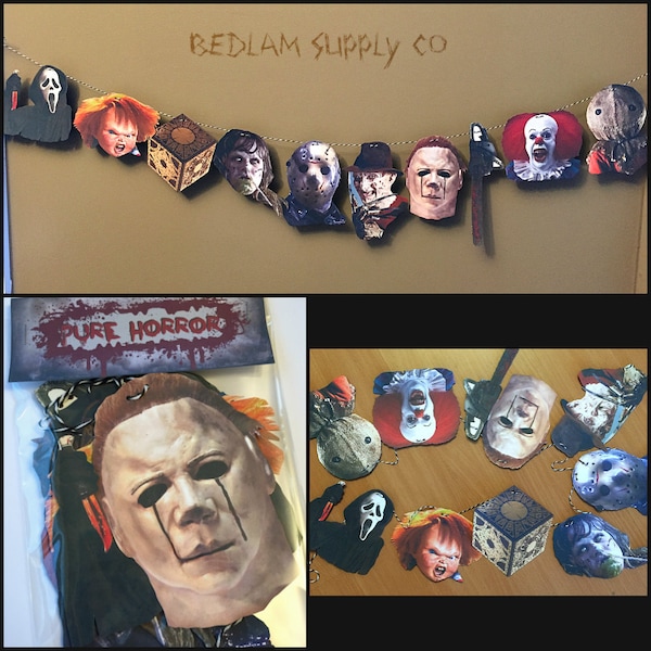 Horror Movie Banner - Etsy